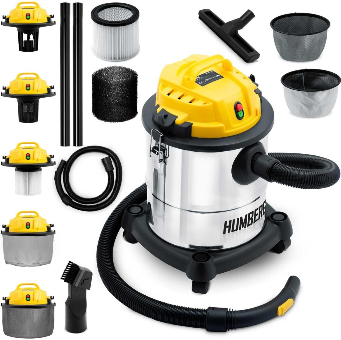 Humberg Odkurzacz Przemysłowy 20L 1200W Hm401 (540100) – Texas Gardens